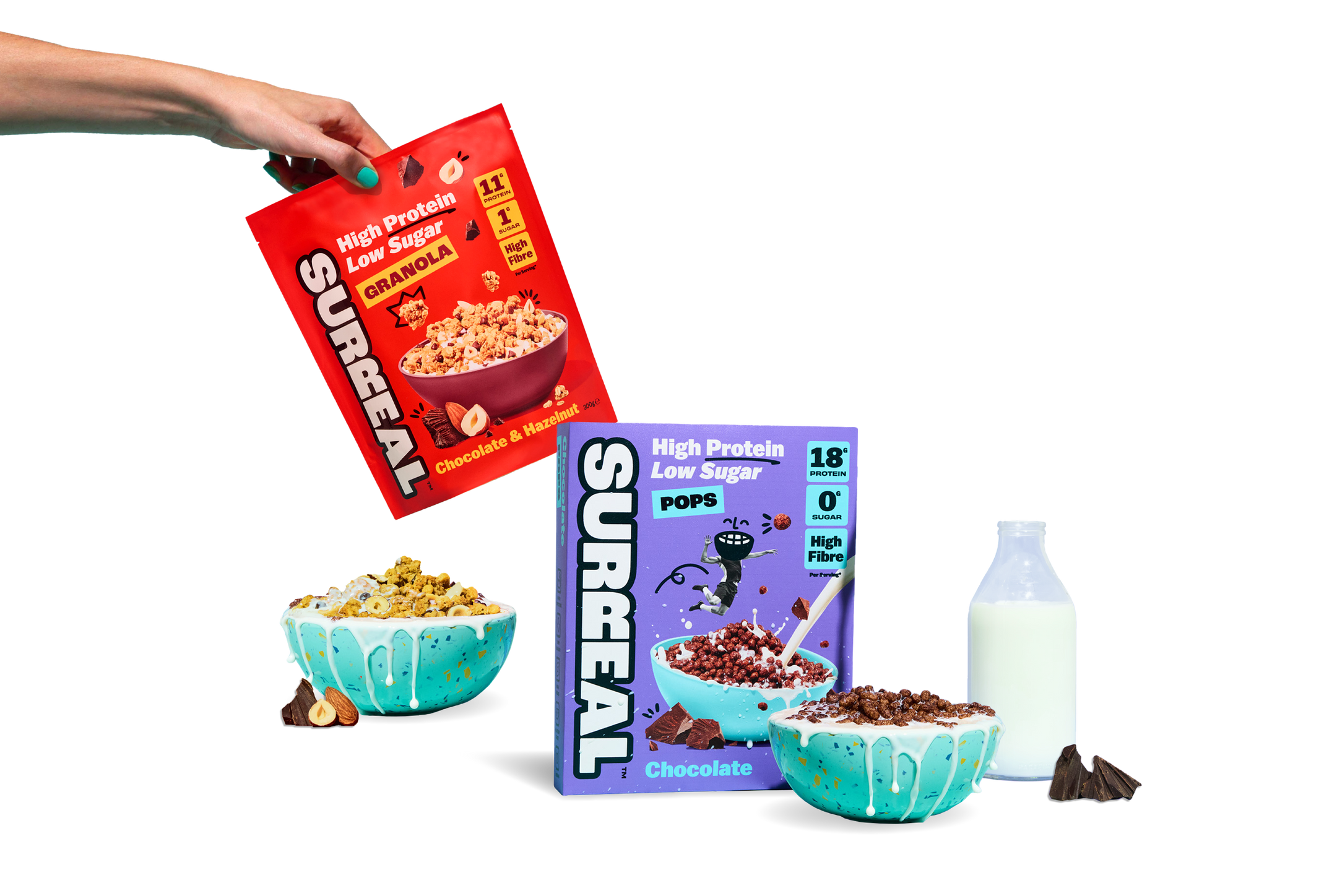 High Protein Low Carb Cereal For Adults – Surreal UK
