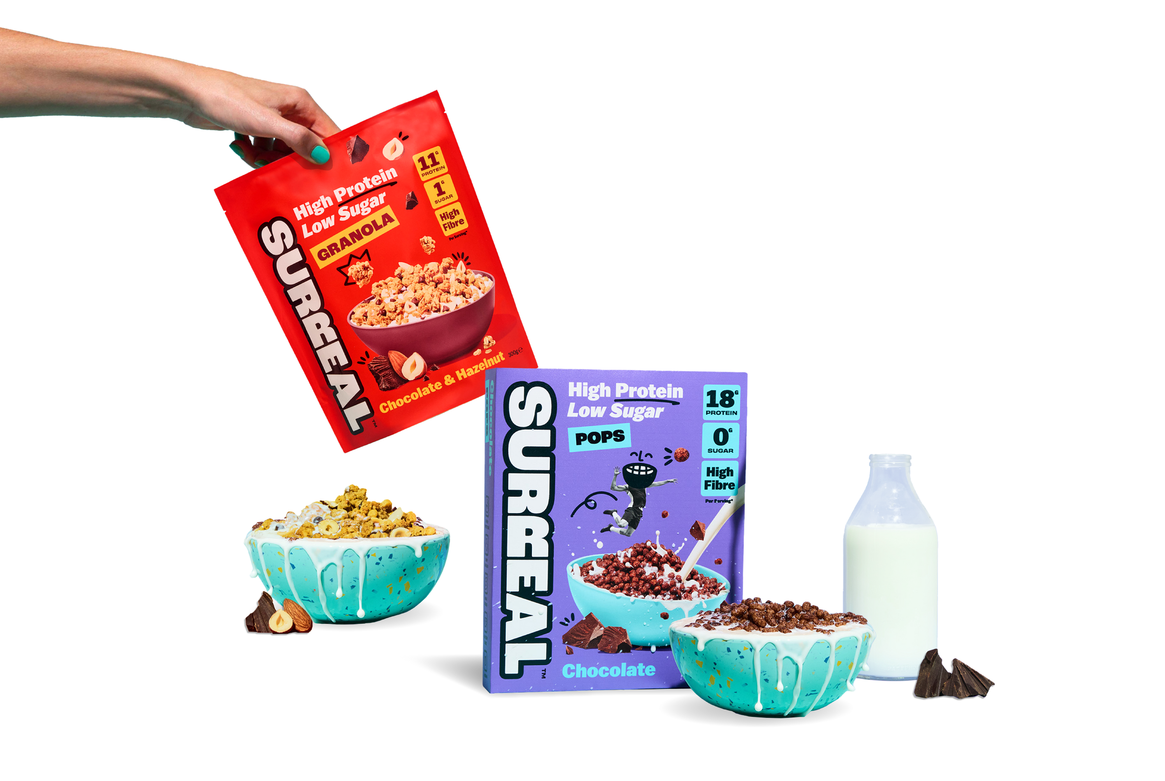 High Protein Low Carb Cereal For Adults – Surreal UK